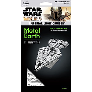 Metal Earth Fascinations Premium Series Star Wars Imperial Light Cruiser 3D Metal Model Kit