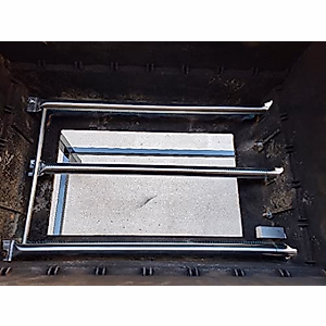 Shengyongh SS7506 29 Inches Stainless Steel Burner Tubes Set for Weber 7506 Genesis I - IV, Genesis Platinum I & II, Genesis Platinum B/C, Genesis Gold B/C Gas Grill (with Side Control Panel)