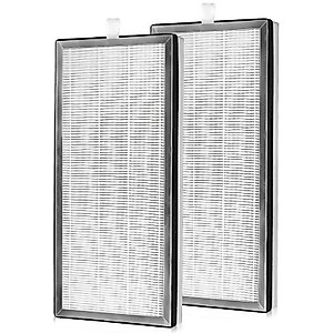 40 Replacement Filter H13 HEPA 40 Filter - Compatible with 40 3-in-1 Filters Contains High-Efficiency Activated Carbon Filter, 2 Pack 40 Filter