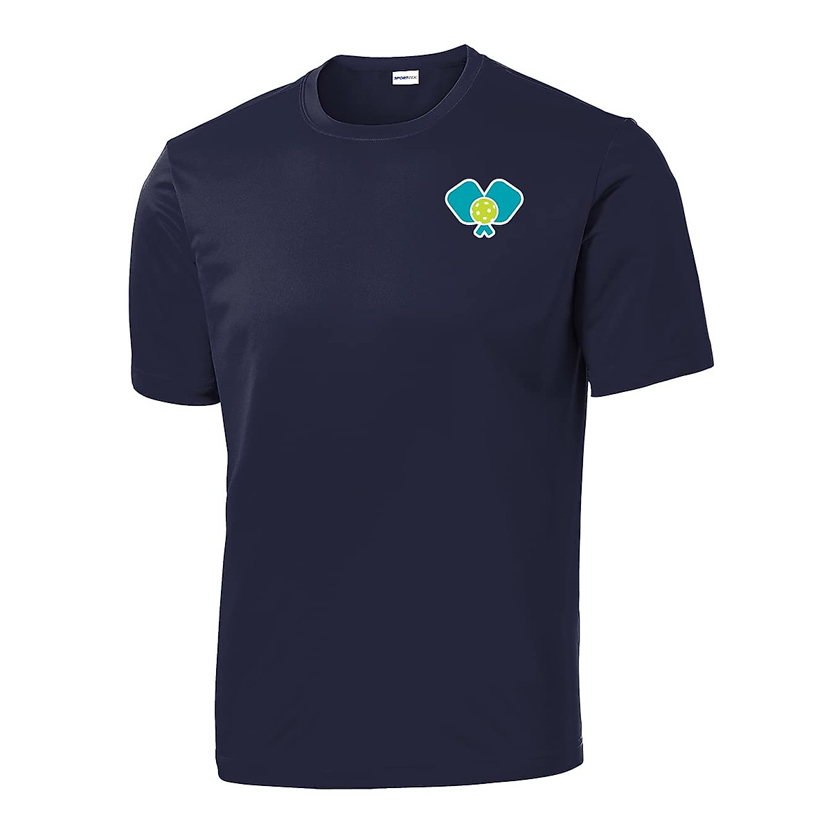 Dinkers & Bangers United™ - Men's Pickleball Performance T-Shirt - 2 Sided (as1, Alpha, x_l, Regular, Regular, Navy, XL)