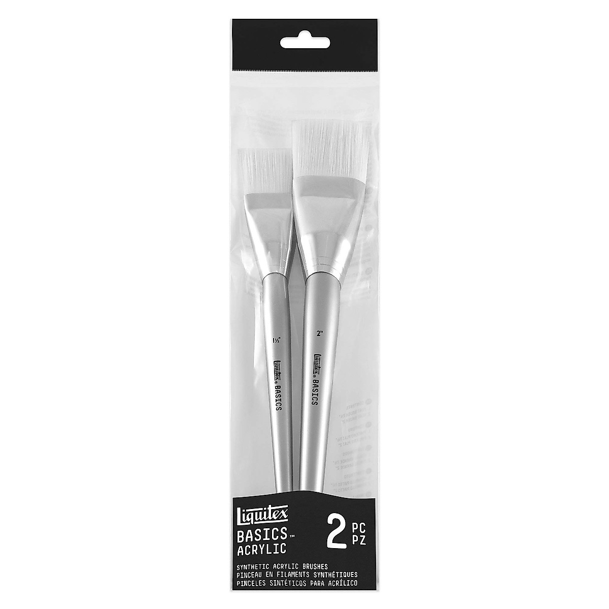 Liquitex BASICS Large Scale Brush Set, Extra Big, Set of 2