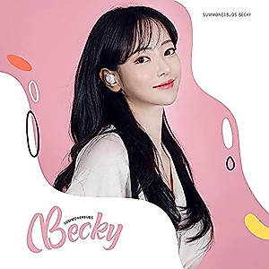 Summonerbuds Becky Black Bluetooth 5.0 True Wireless Earbuds IPX7 Waterproof, in-Ear Earphones with Microphone, Wireless Chargable