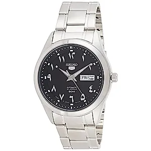 Seiko 5 Automatic Black Dial Men's Watch SNKP21J1