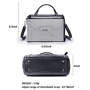 LUI SUI Casual Shoulder Bags for Women Retro Classic Messenger Satchel Purse Bags Ladies Tote Handbags