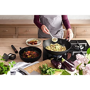 Woll Eco Lite Cast Iron High Rim Frying Pans, Induction Size Diameter 28 cm