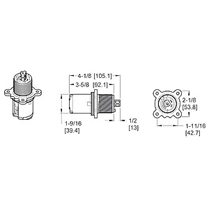 Pfister 9740420 Pressure Balanced Valve Cartridge Sub Assembly