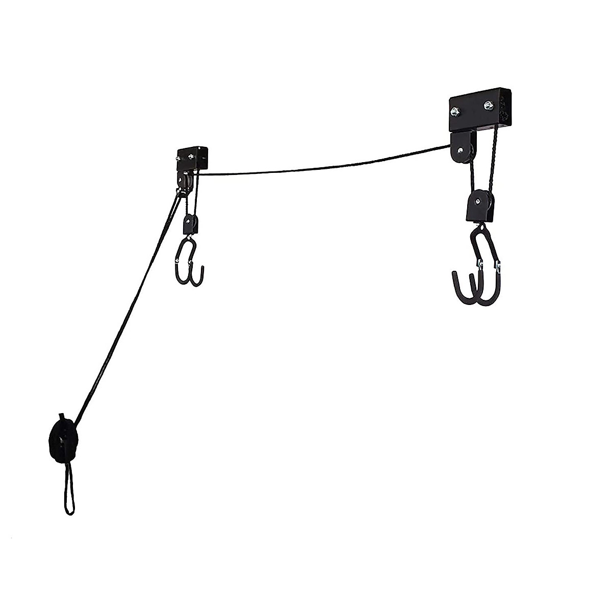 LIBOSULV Kayak Hoist Lift Systems for Kayaks, Canoes, Surfboards, Bikes or ladders. Kayak Suspension Hoist Pulley Garage Storage for Bicycle