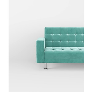 Gold Sparrow Houston Sectional, Aqua