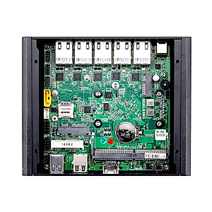5 LAN Mini Pc Q750G5 Intel Celeron J4125,Up to 2.7Ghz 10W AES-Ni (16Gb Ddr3 Ram 256Gb Ssd) 5 Intel I225-V 2.5G LAN,Used As A Router/Firewall/Proxy 24/7