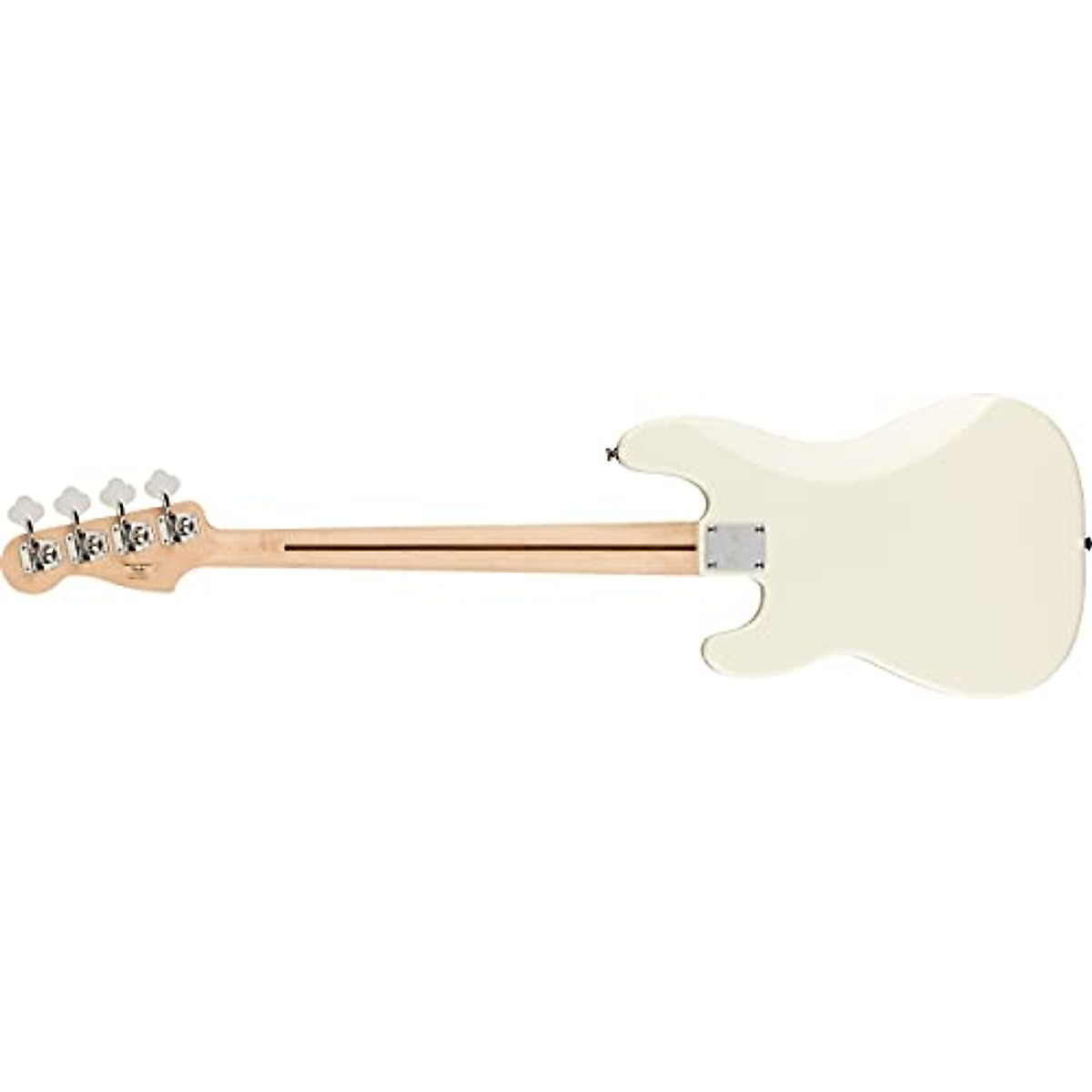 Fender Squier Affinity Series Precision Bass, Olympic White, Maple Fingerboard