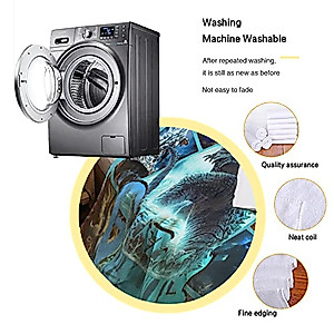 Throw Blanket 60" x 50" Ultra Soft Flannel Blanket Cozy All Season Bedding for Bed Couch Sofa Office Room Travel Decoration