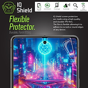 IQShield Screen Protector Compatible with Google Pixel 7 (2-Pack) Anti-Bubble Clear TPU Film