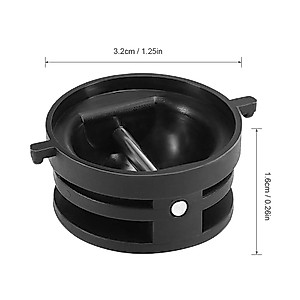 LIXADA 10 PCS Surfboard Leash Plug SUP Board Surfing Leash Plugs Surfing Board Cup with Stainless Pin Surfing Surfboard Leash Leg Rope Plug Black/White