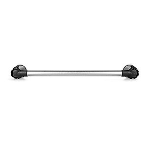 Camco Suction Cup Towel Bar | RV Exterior Installation | Features Mechanical Suction Cups | Durable Construction (44029)