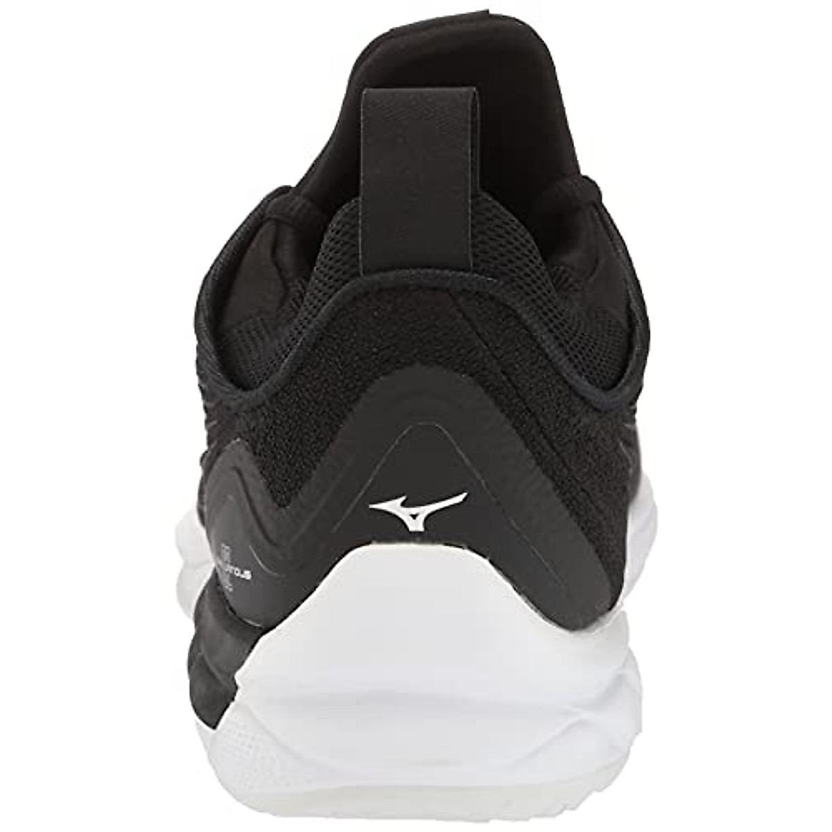Mizuno 2 Wave Luminous Women's Volleyball Shoe 9 (0900), Black/White, 9