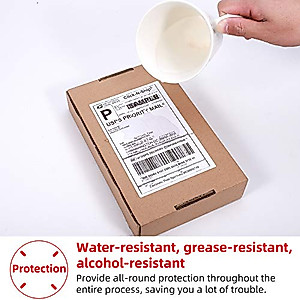 Thermal Labels 4x6 Shipping Printer Label Paper for Shipping Packages, Sticker Paper Direct Thermal Printer Labels 4 x6 Compatible with Rollo, MUNBYN, Phomemo and Most Thermal Printer, 250-Pack