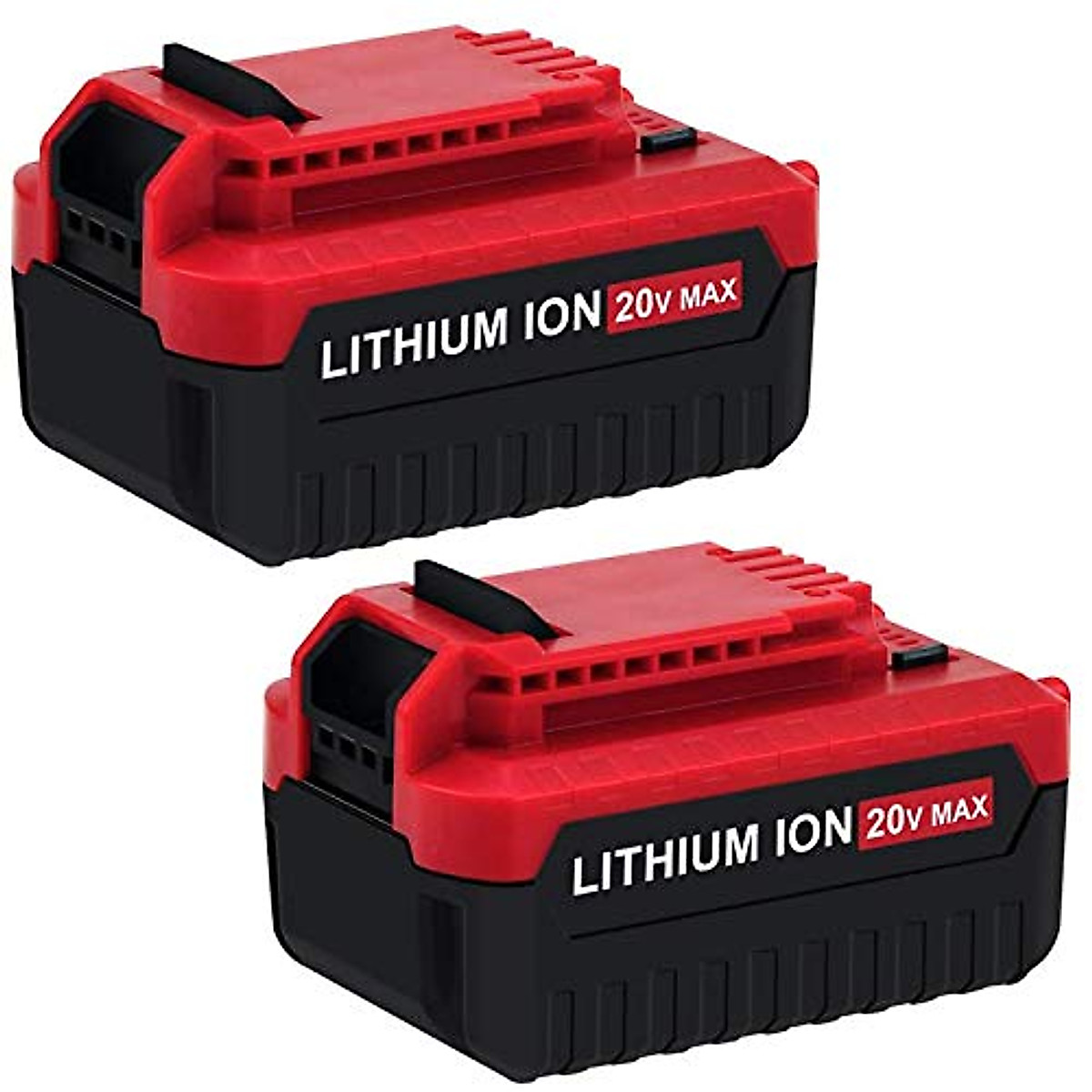 Dosctt 2 Packs 6.0Ah 20 Volt PCC685L Replacement Battery Compatible with Porter Cable 20V Lithium Battery PCC680L PCC682L PCC681L PCC685LP Cordless Tools Batteries