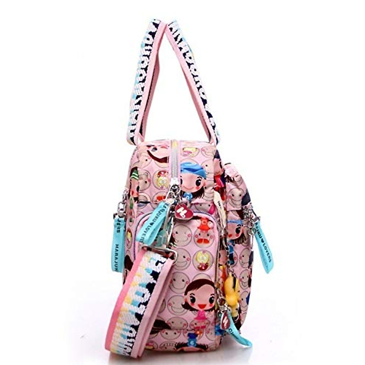 Fang Shan Women Doll Waterproof Nylon Handbag Ladies Bag One Shoulder Cross-body Bags Handbags Mom