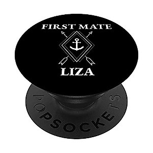 First Mate Liza PopSockets PopGrip: Swappable Grip for Phones & Tablets