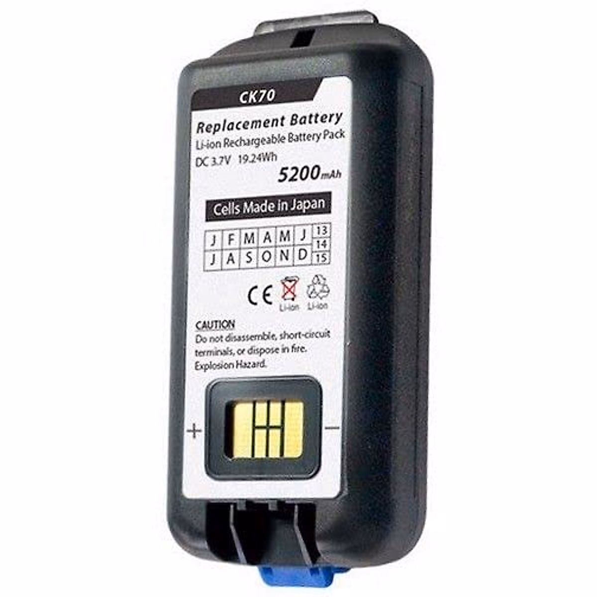 Cut-Rate Batteries Replacement Battery for Intermec/Norand CK71, CK70, 318-046-011, 318-046-001, 1001AB01, 1001AB02 Barcode Scanner 3.6v 5000mAH Li-ION