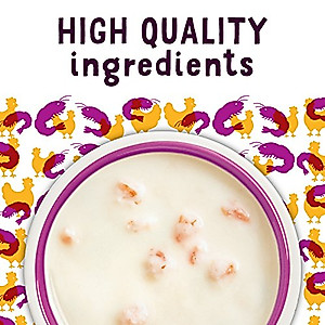 Purina Friskies Natural, Grain Free Wet Cat Food Lickable Cat Treats, Lil' Soups With Shrimp in Chicken Broth - (8) 1.2 Oz. Cups