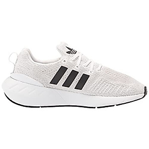 adidas Men's Swift Run 22 Sneaker, White/Core Black/Grey, 12