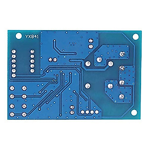 Battery Charging Controller Module, 6-60V 10A Lithium Battery Charging Control Module Board Automatic Charger Power Source Switch for Car Generators, Solar Power, Wind Turbines