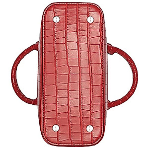 DKNY womens Dkny Paige Sm Satchel, Bright Red, One Size US