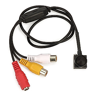 Vanxse® CCTV Hd Mini Spy Pinhole Security Camera 1000tvl Hidden Mini CCTV Surveillance Camera Indoor/Outdoor (VS-TN007)