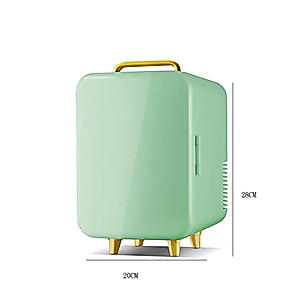 YAARN Small Fridge for Bedroom 8L Mini Fridge Refrigerator Cooler and Warmer Constant Temperature Skincare Preservation for Room Car Portable