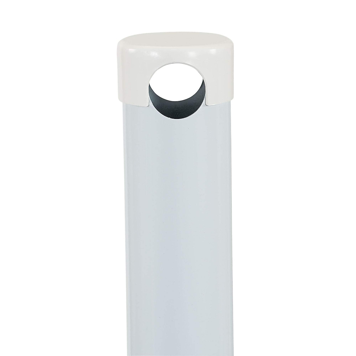 Household Essentials Outdoor Clothesline, 86 inches high, 46 inches Wide, and 3 inches deep 3-inch Diameter Post, White