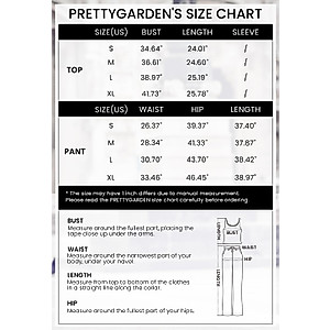 PRETTYGARDEN Women's Two Piece Outfit Sets Casual Summer Sleeveless Crewneck Tops and Sweatpants Active Tracksuit Lounge Wear (Black,Large)