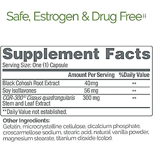 Estroven Weight Management for Menopause Relief - 30 Ct. - Clinically Proven Ingredients Help Manage Weight, Provide Night Sweats & Hot Flash Relief - Drug-Free & Gluten-Free Caplets
