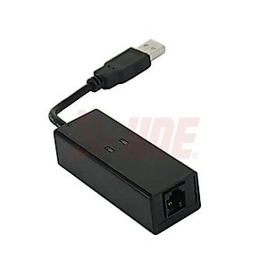USB 56K External Dial Up Fax Data Modem Windows 10 / 8 / 7 / XP / Vista