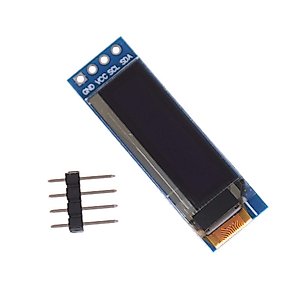 Gump's grocery 0.91'' 128x32 IIC I2C Blue OLED LCD Display DIY Module DC3.3V 5V for PIC Arduino