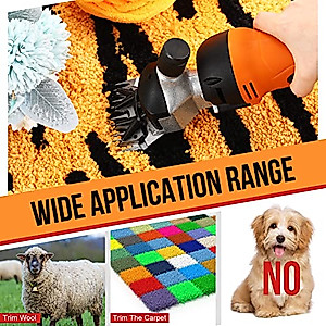 350W Carpet Trimmer Tufting Trimmer Carpet Carving Clippers Speed Adjustable Electric Rug Carver High Power Rug Tufting Shears Carpet Carving Tool for Handmade Rug Clean and Tufted Carpet Rug