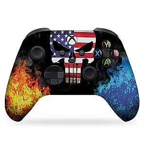 DreamController Batmen Custom X-box Controller Wireless compatible with X-box One/X-box Series X/S Proudly Customized in USA with Permanent HYDRO-DIP Printing(NOT JUST A SKIN) (MODDED)