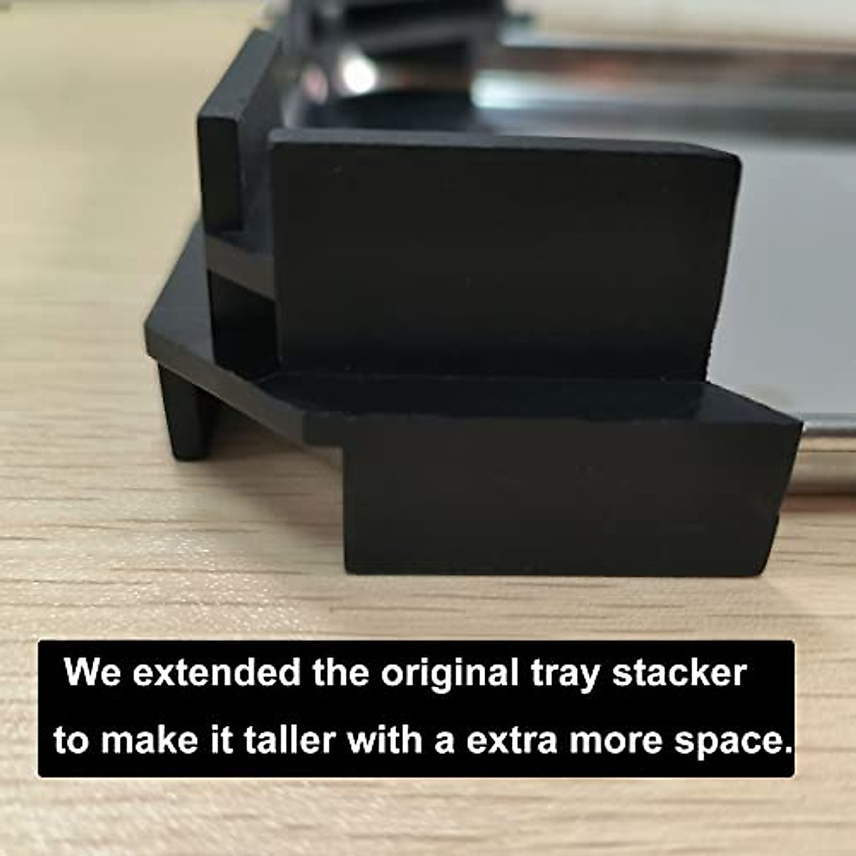 PIAOLGYI 12 Pcs Tray Stackers for Harvest Right Freeze Dryer Accessories Compatible with Harvest Right Trays,Black(ONLY Tray Stackers)