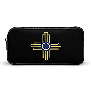 Zia Sun - Zia Pueblo - New Mexico3 Pencil Case Pencil Pouch Coin Pouch Cosmetic Bag Office Stationery Organizer