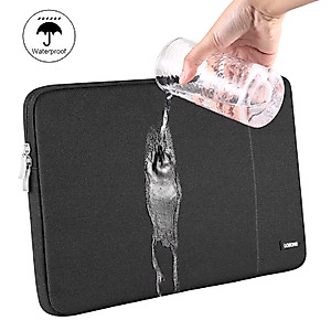 Portable Monitor Case 15.6 Inch,Losong Protective Carrying Sleeve for Most 15.6 in Portable Monitors,Water Resistant Portable Computer Laptop Display Bag with Accessory Pocket,Size-15.3"x9.8" Black