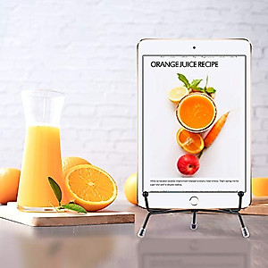 Mocoosy 6 Pack 3 Size Upgraded Anti-Slip Plate Stands for Display, 4 6 8 Inch Photo Holder Display Stand Set, Black Metal Iron Wire Frame Stand Easel for Pictures, Decorative Platter, Book and Arts