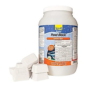 TetraPond Pond Block, 50 Count, Helps Control Algae Growth in Ornamental Fish Ponds