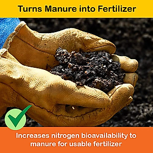 MICROBE-LIFT Chicken Coop Cleaner and Odor Eliminator, Use on All Surfaces and Supplies, Turns Chicken Poop Into Fertilizer, Ammonia Reducer, Highly Concentrated and Safe Formula, 32 Ounces