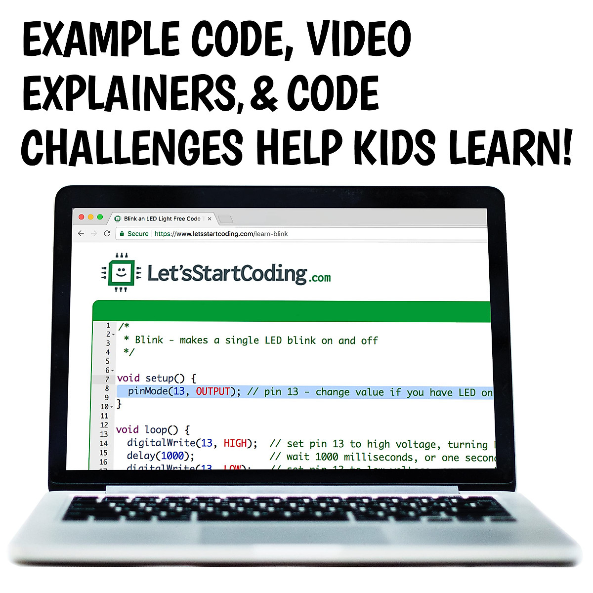 Base Kit Computer Coding Game for Kids 8-12+ and Teens to Learn Code & Electronics. Great STEM Gift for Boys & Girls for Real C++ Coding with Over 60 Projects Included.
