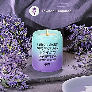 GSPY Scented Candles - Get Well Soon Gifts for Women - Get Well Gifts, Sympathy Gift - Surgery Recovery, Feel Better, Grieving, Condolence, Divorce, Sorry for Your Loss, Chemo, Cancer Gifts for Women