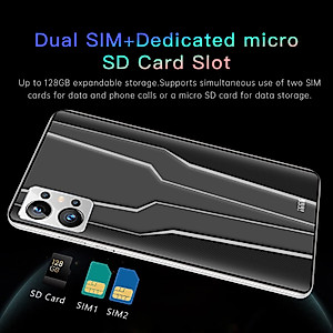 Tablet Computer, N88 Tablet 7.1 Inch Eight Core Smart Tablet Call WiFi 2+16GB Dual Camera Tablet, Supports SIM Communication Function, Holiday Gift (black)