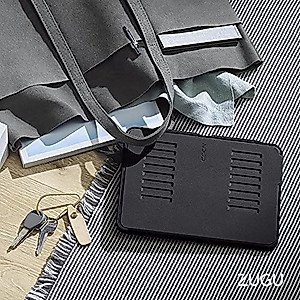 ZUGU Case for 2021/2022 iPad Pro 12.9 inch 5th / 6th Gen - Slim Protective Case - Apple Pencil Charging - Magnetic Stand & Sleep/Wake Cover (Fits Model #’s A2378, A2379, A2461, A2462) - Stealth Black