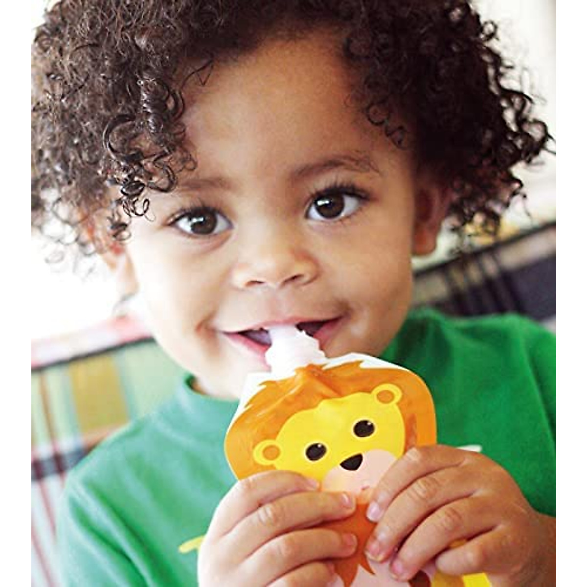 Squooshi Toddler Food Pouch Maker/Filler + 12 Large 5 oz Pouches/The Filling Station for Baby Food and Toddler Snack Pouches