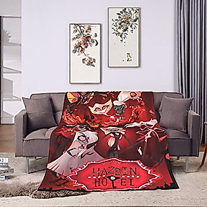 Throw Blankets Lightweight Warm Ultra Soft Cozy Flannel Blanket for Sofa Bedroom Air-Conditioned Rooms 50"X40"