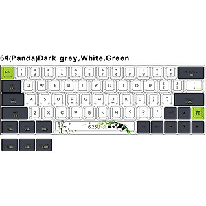 SKYLOONG Customized SK68S 68 Keys Mechanical Gaming Keyboard NKRO Type-C RGB Backlight PBT Keycaps Gateron Mechanical Switch Keyboard(Hot Swappable Red Switch)